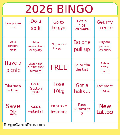 2026 BINGO Cards - Free Unlimited #29