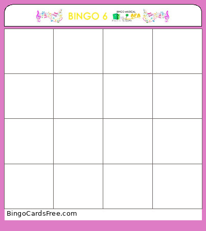 Bingo 6 Cards - Free Unlimited #2