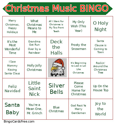 Music Bingo Cards Free - Unlimited Print or Play