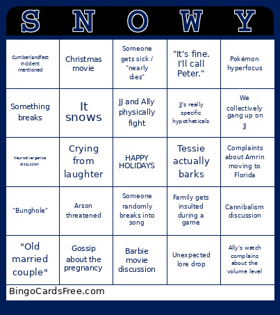Holiday Party Bingo Cards - Free Unlimited #4